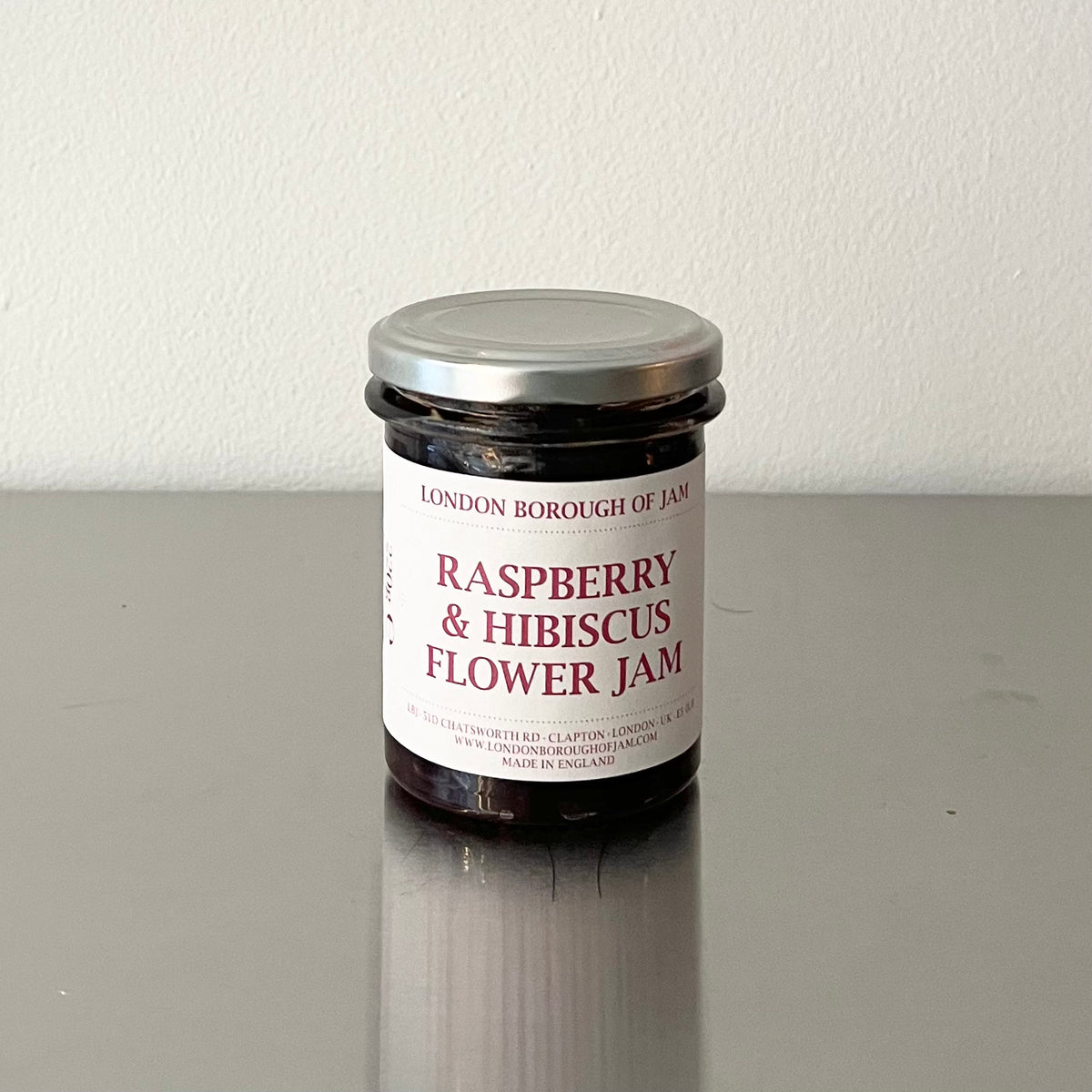 Raspberry & Hibiscus Flower Jam - JANE