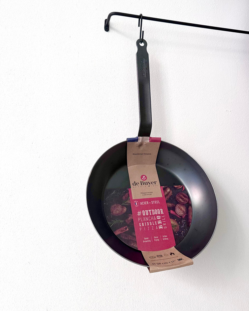 Blue Carbon Steel Frying Pan - JANE