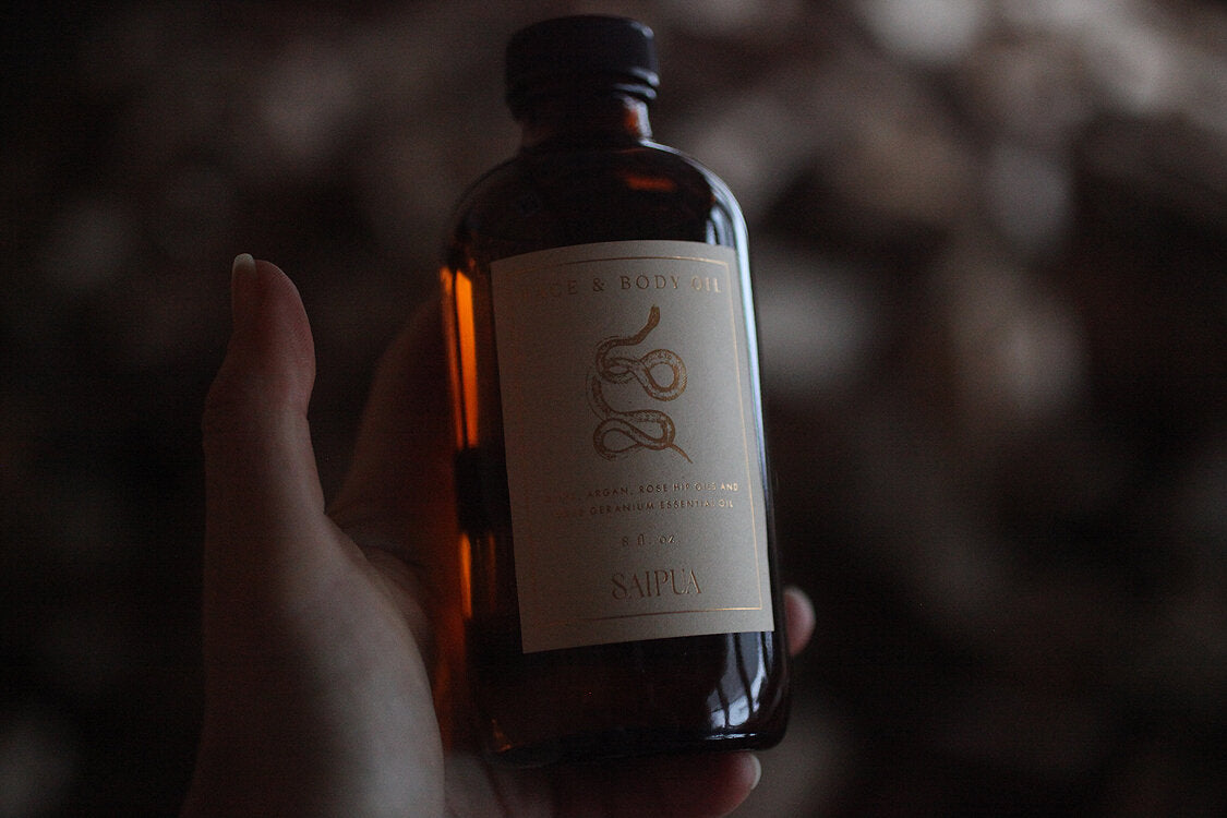 Rose Geranium Face and Body Oil - JANE